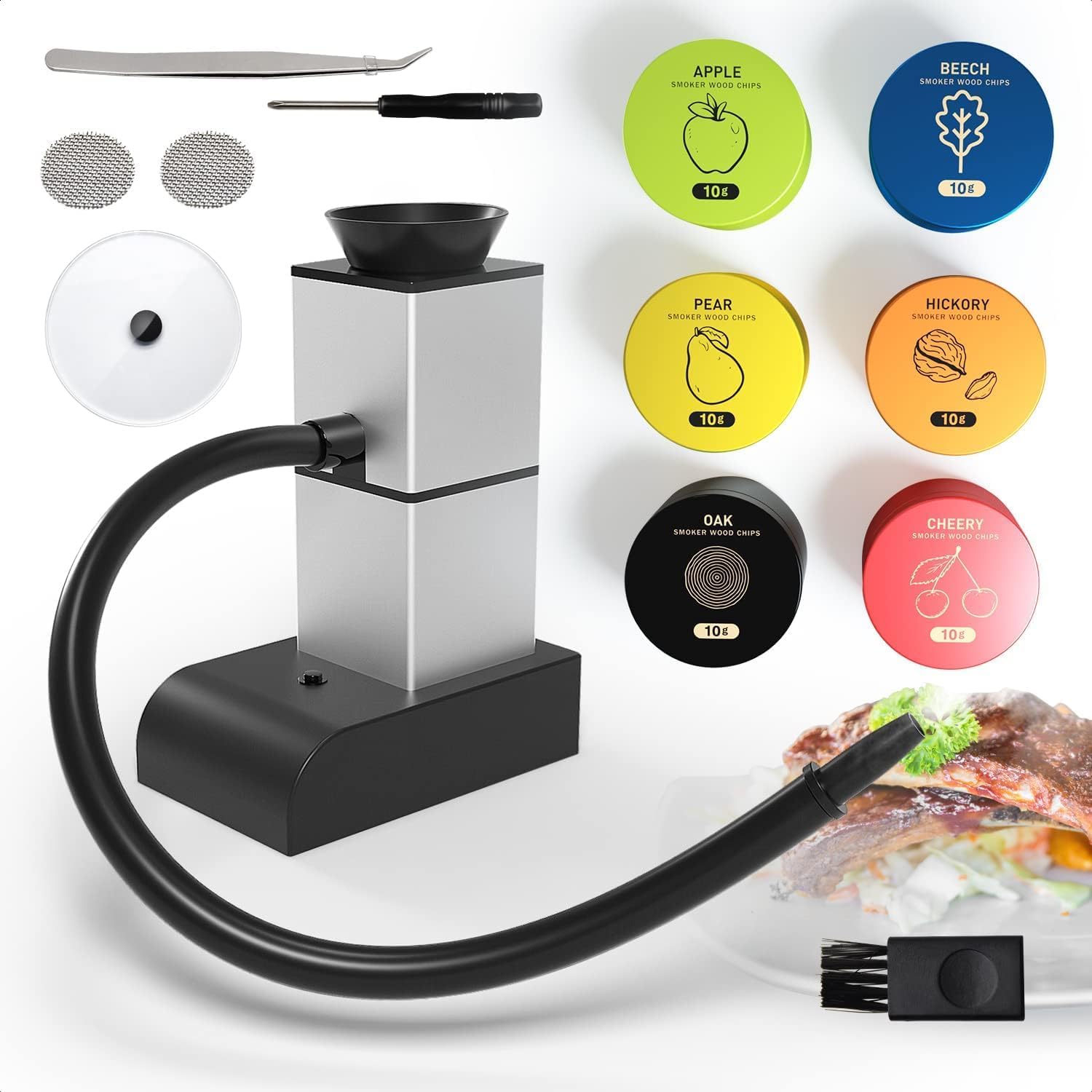 Amazon.com : Cocktail Smoker Kit, Whiskey Smoker Kit with Smoking Gun ...