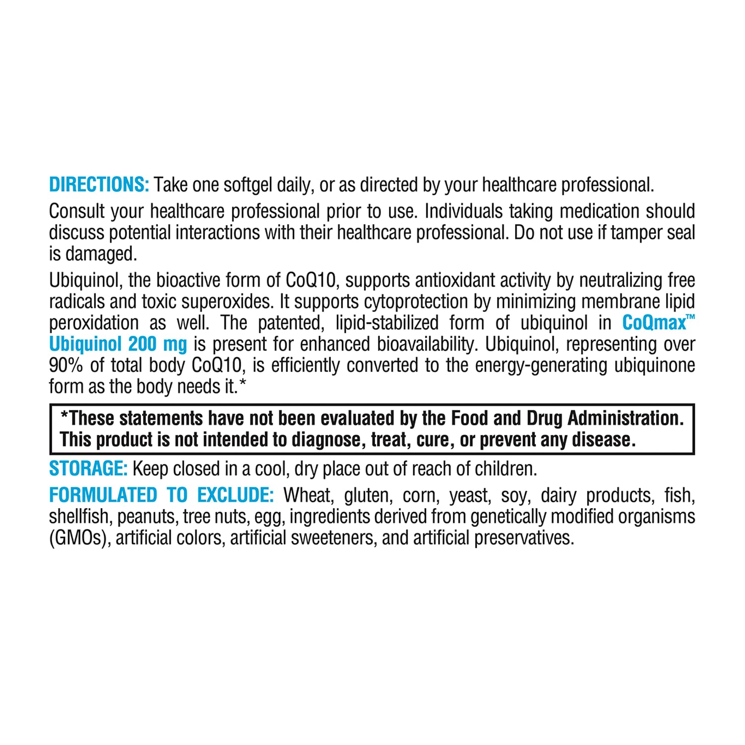 Snapklik.com : XYMOGEN CoQmax 200mg CoQ10 Ubiquinol - Patented ...