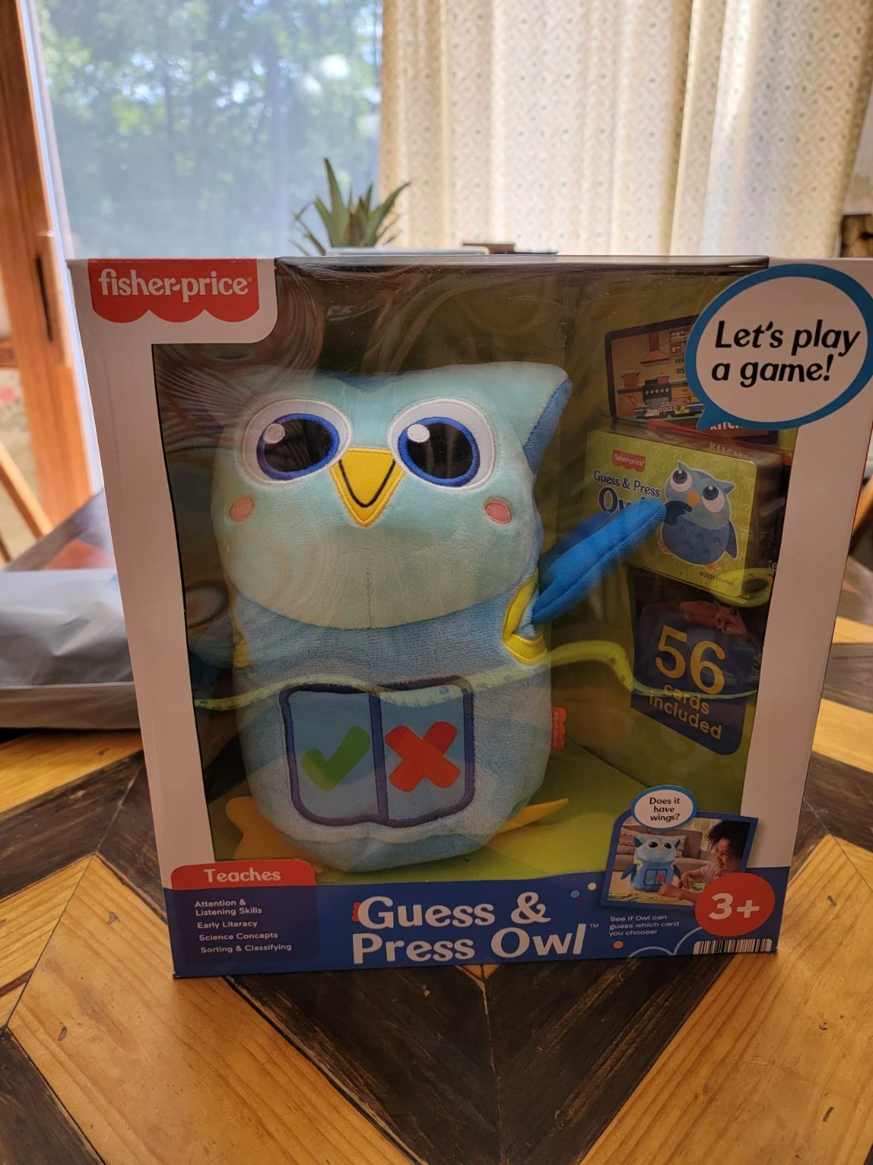 $2/mo - Finance Fisher-Price Electronic Learning Toy, Guess & Press Owl ...