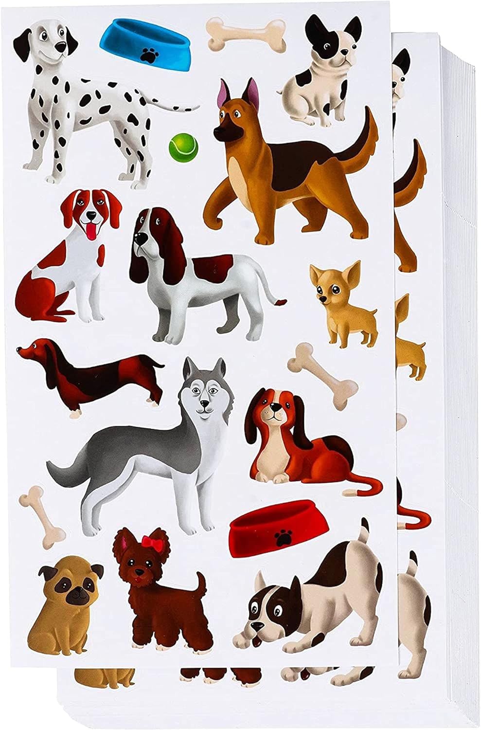 Dog Sticker Sheets (36 Sheets, 648 Pieces) : Amazon.co.uk: Toys & Games