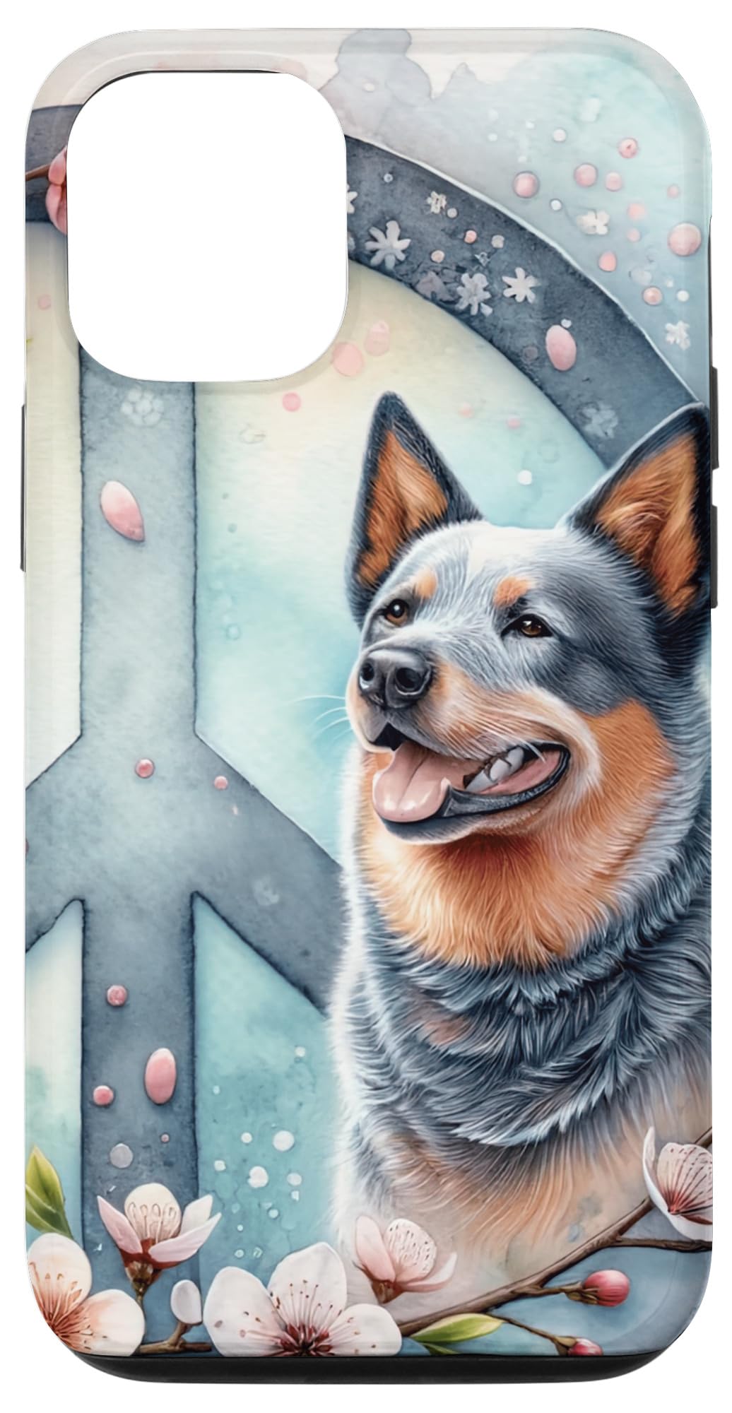 Amazon.com: iPhone 14 Peace Sign Aesthetic Cherry Blossom Australian ...