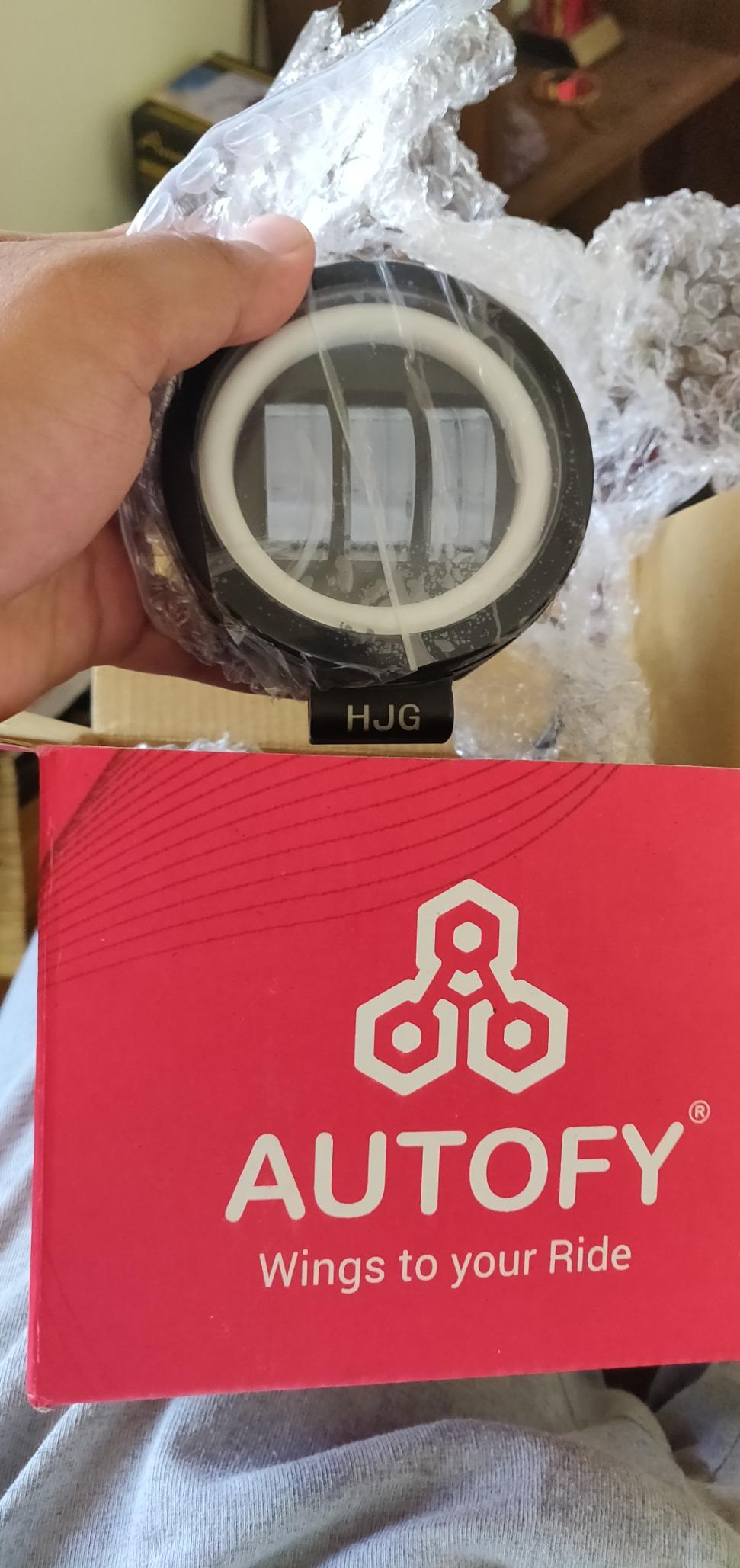 Autofy 6 MONTHS WARRANTY Universal LED Fog Light for Bike Foglight for ...