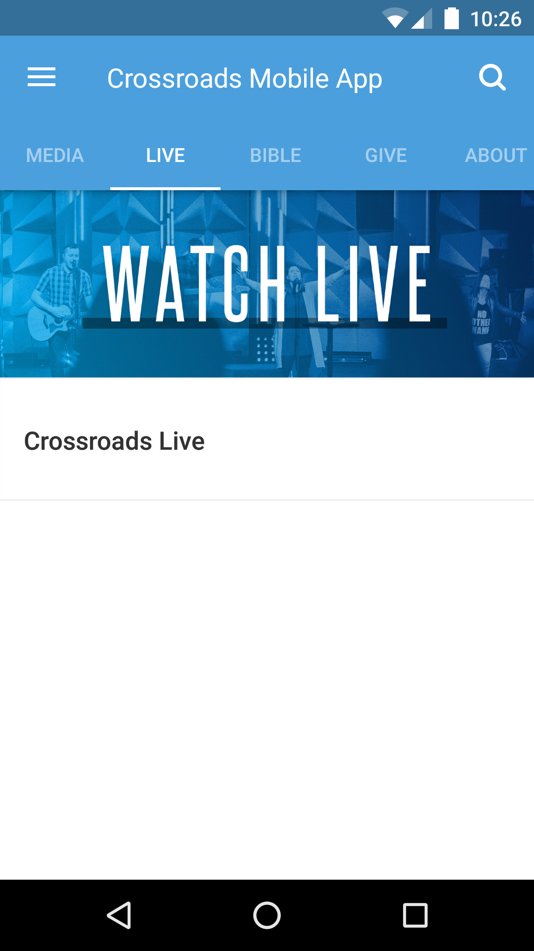 Crossroads Mobile App - App on Amazon Appstore