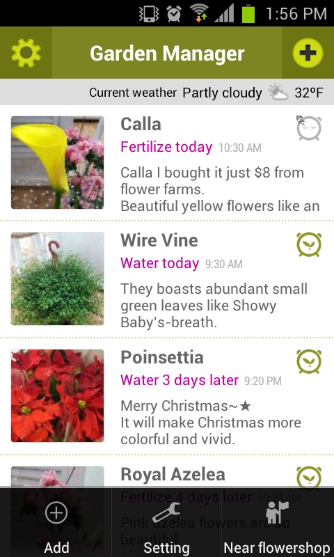 Garden Manager : Plant Alarm:Amazon.com:Appstore for Android