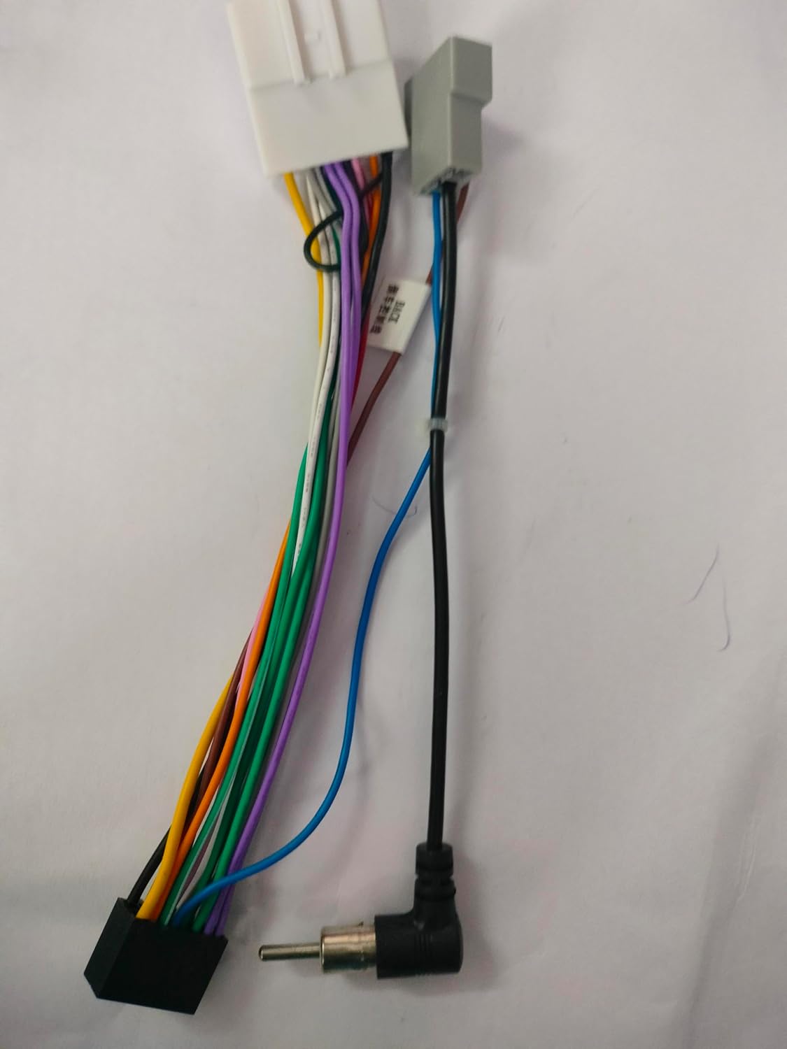 Android Car Stereo Power Cable/Harness/Coupler (Black) compatible for ...