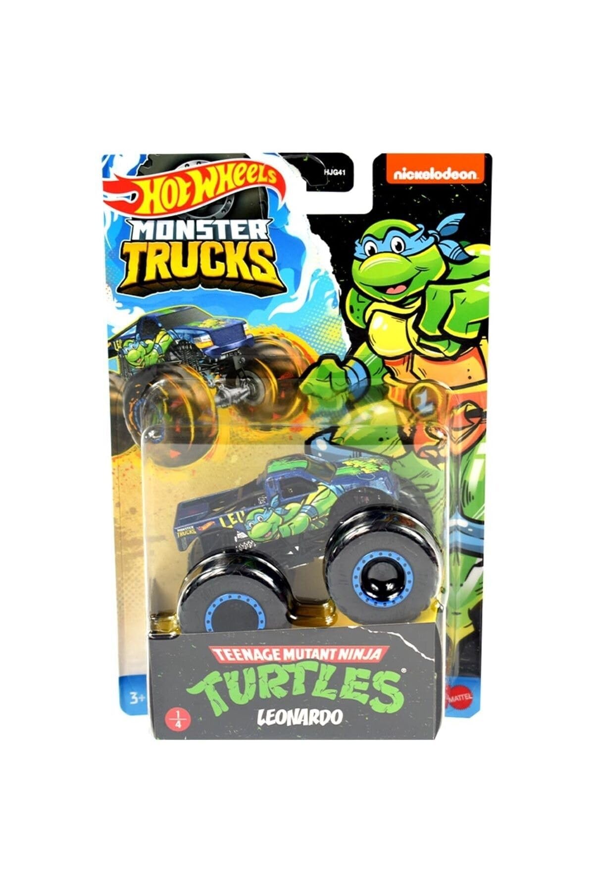 Teenage Mutant Ninja Turtles Monster Jam Trucks Hot Wheels Truck