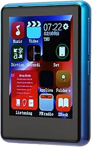 Amazon.com: Mp3 Player with BT 5.0, MP3 Player with 2.4 in Full Touch ...