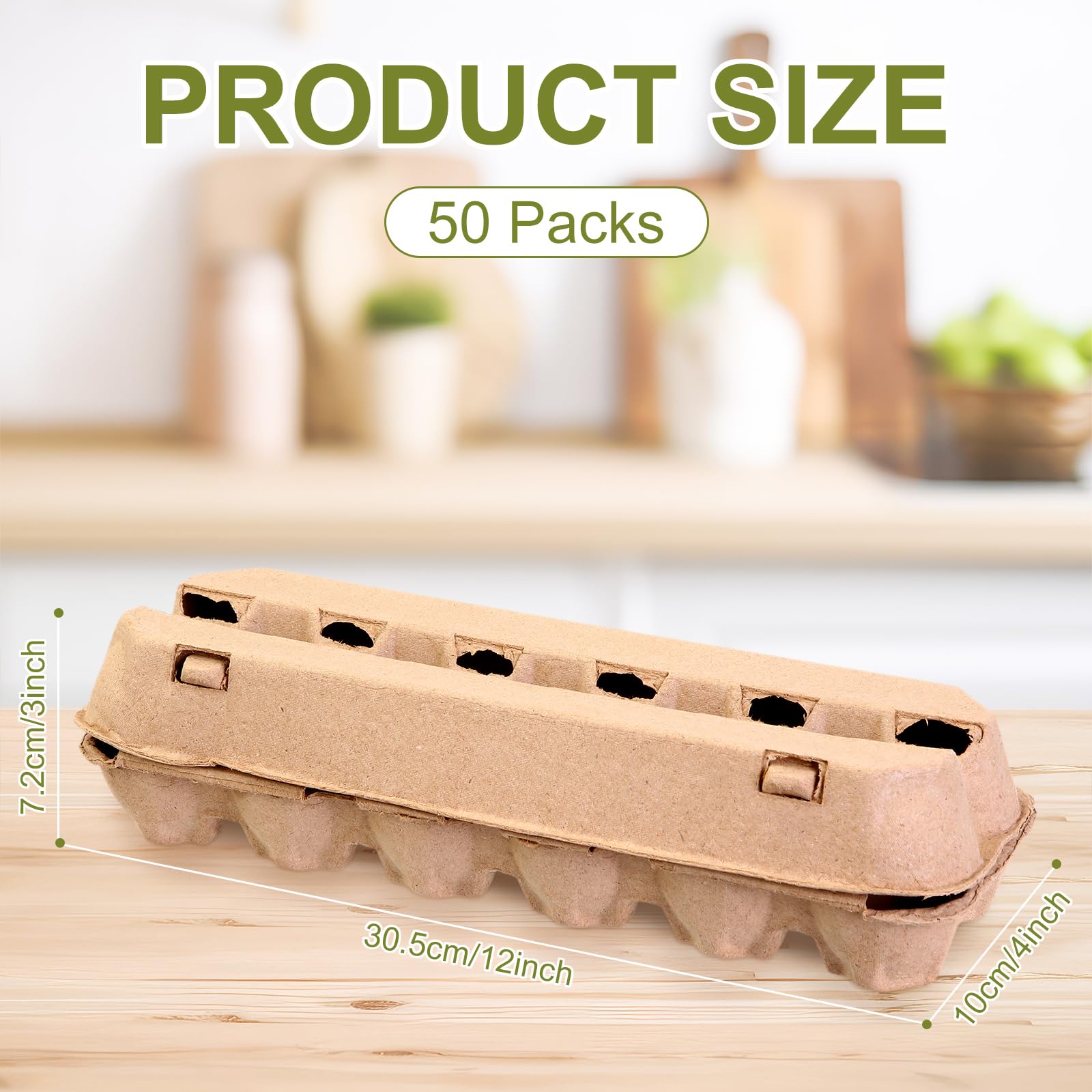Eggs 6 Count 125-Pack Egg Cartons For Large Eggs - Recyclable ...