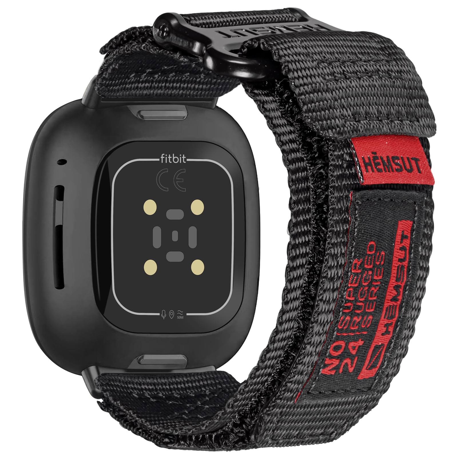 Amazon.com: SMITHA Watch Band Compatible with Fitbit Versa 3 / Versa 4 ...