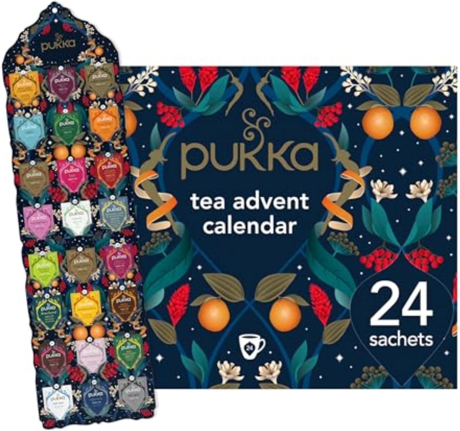 Pukka Herbs | Advent Calendar 2024 Organic Tea Selection | Ideal Secret ...