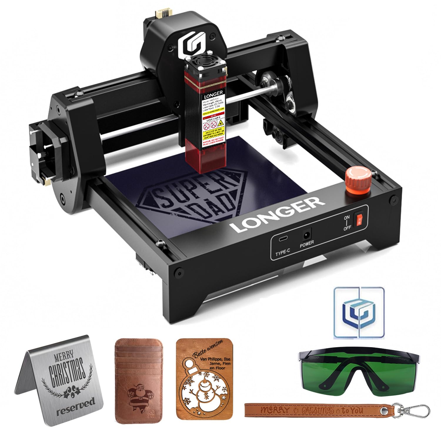 Snapklik.com : Portable Mini Laser Engraving Machine Engraver High ...
