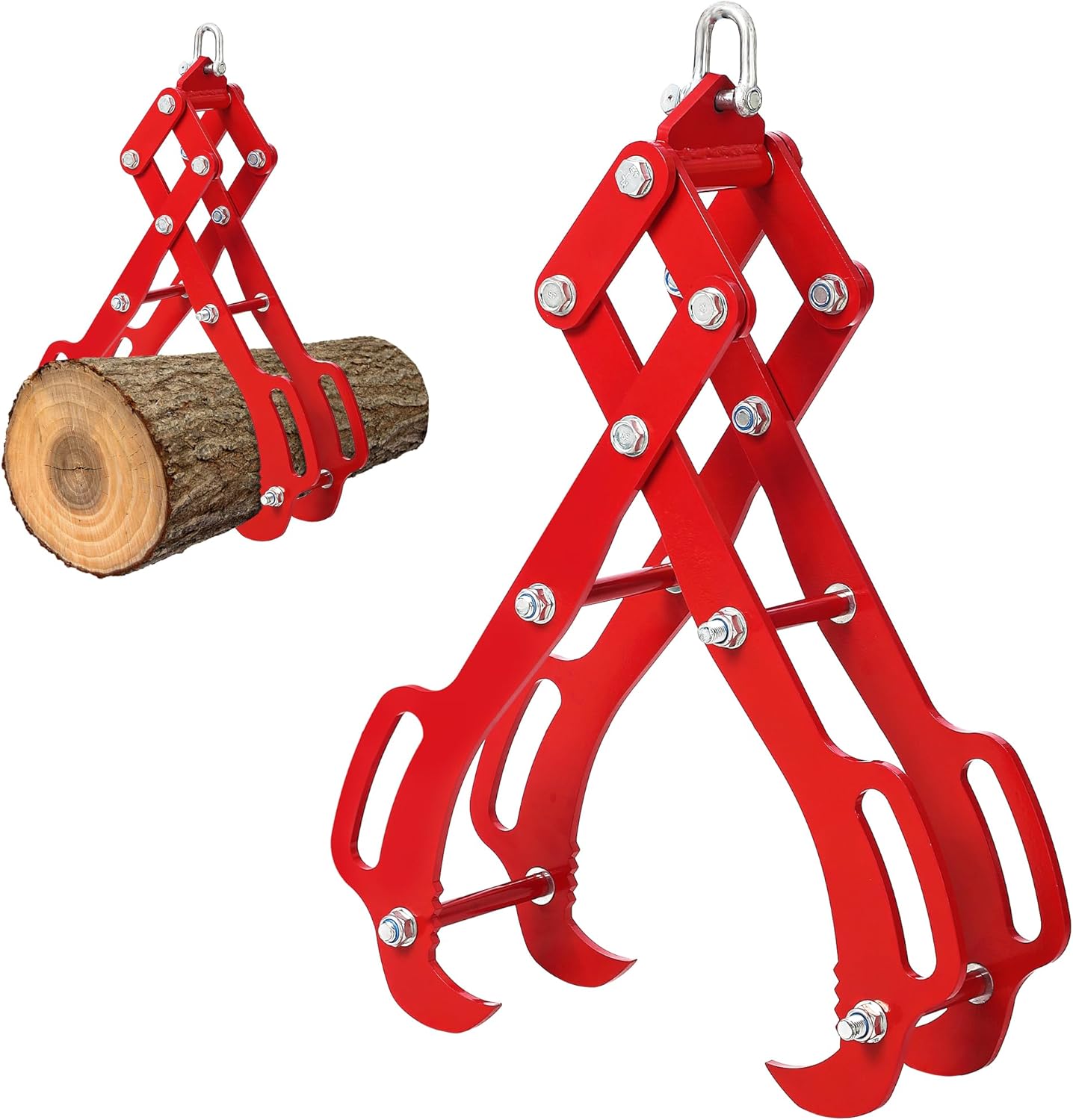 Amazon.com: 28IN Log Lifting Tongs, Log Grabber, Skidding Log Lifting Tongs Timber, Heavy Dut ...