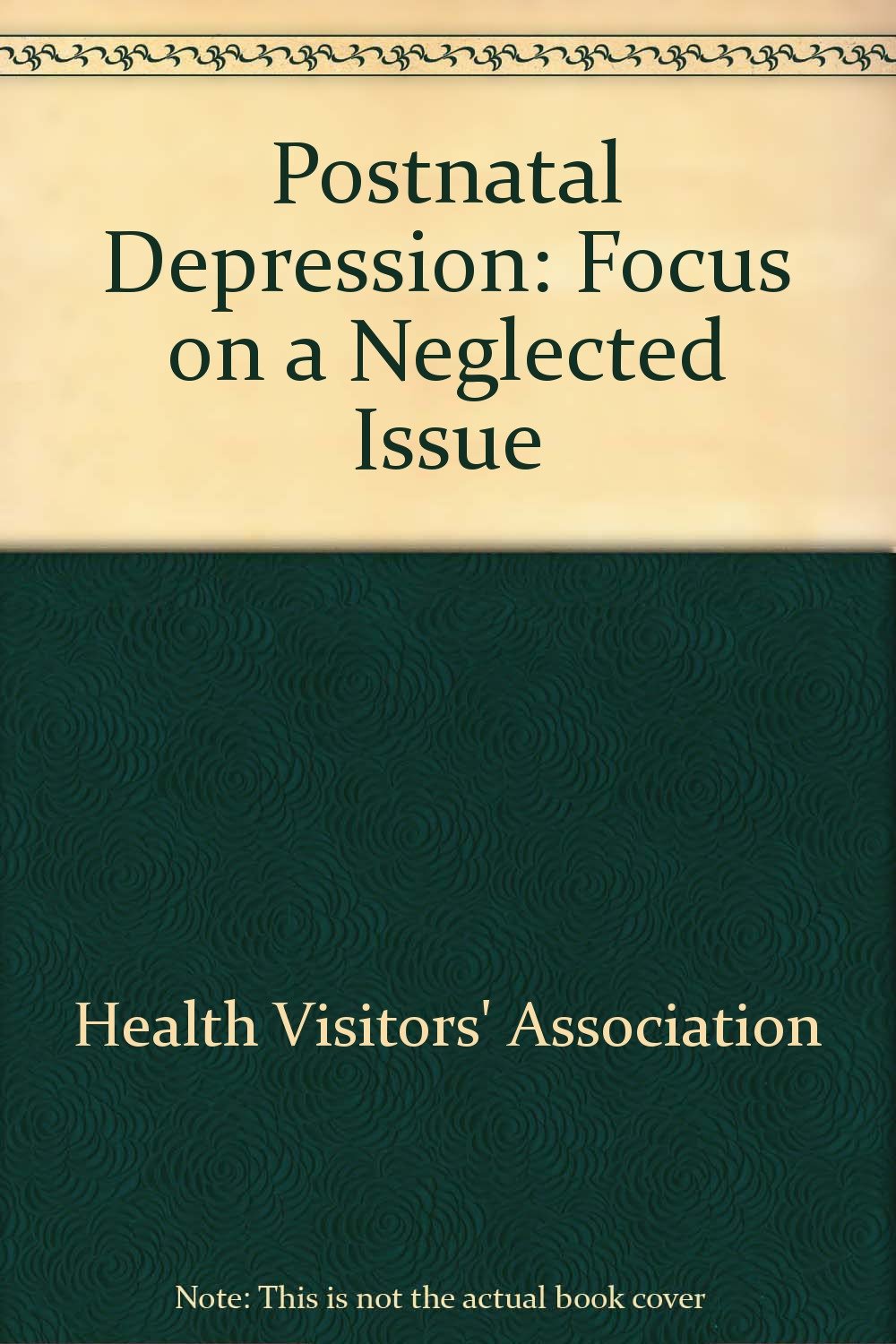 Postnatal Depression: unknown author: 9781872278346: Amazon.com: Books