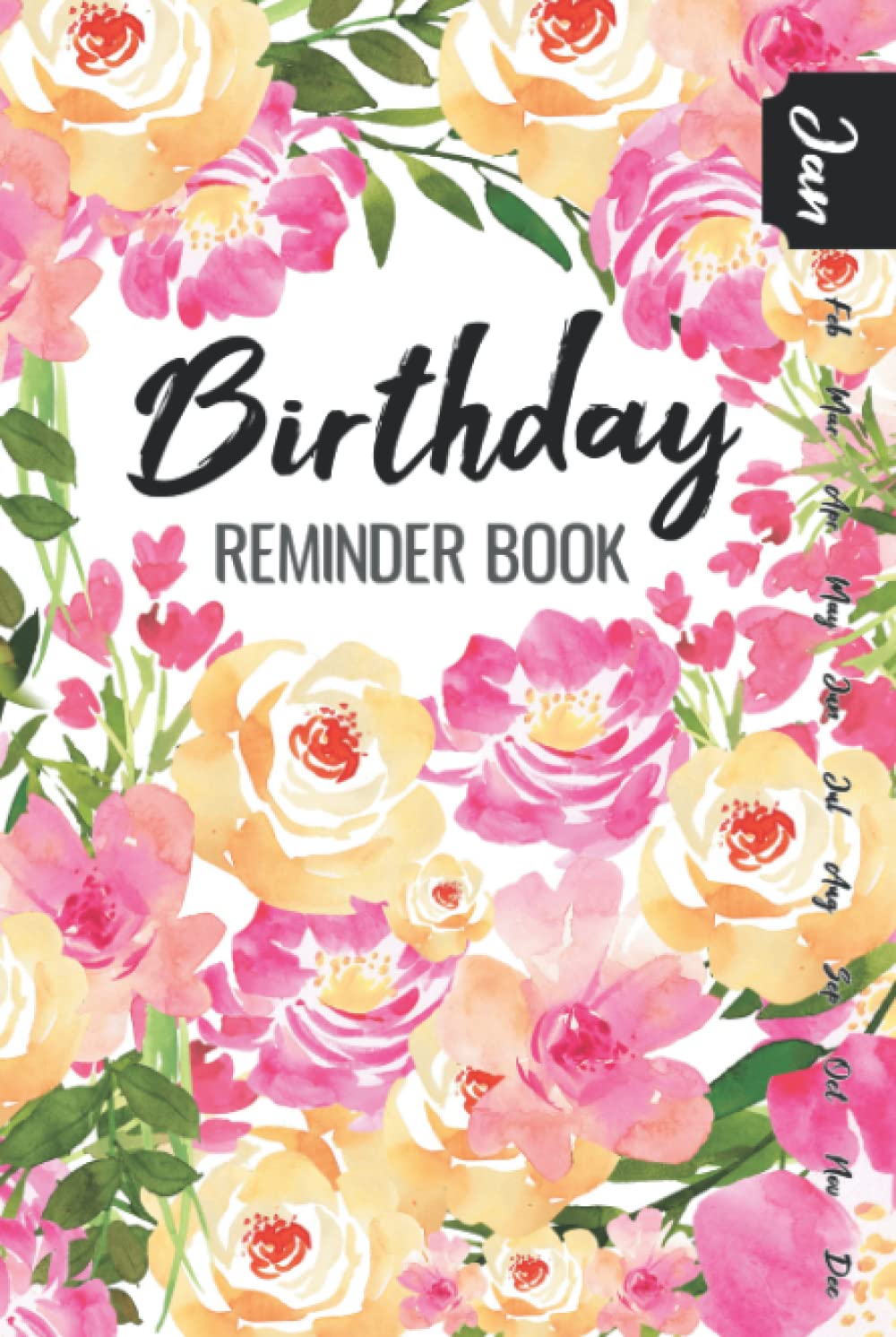 Amazon.com: Birthday Reminder Book: Notebook for Recording Birthdays ...