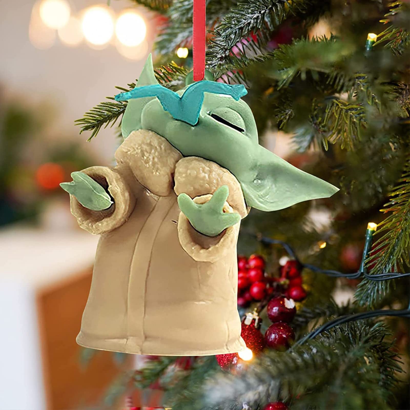 Yoda Christmas Tree Topper How Amazing Is This Baby Yoda Christmas