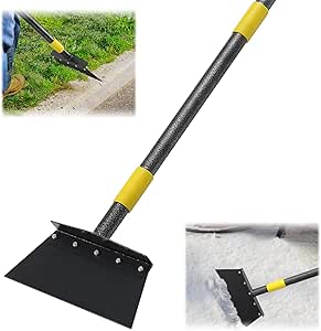 Amazon.com : Multifunctional Flat Shovel, 88" Long Handle Ice Chopper ...