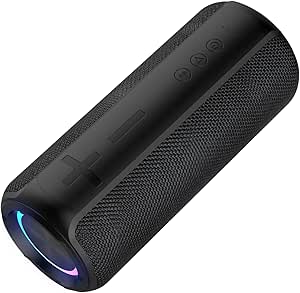 Amazon.com: Vortex Portable 30W Bluetooth Speaker with LED Light Show, IPX6 Waterproof, Deep ...