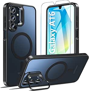Amazon.com: RC1WD Magnetic for Samsung Galaxy A16 5G Phone Case with Screen Protector ...