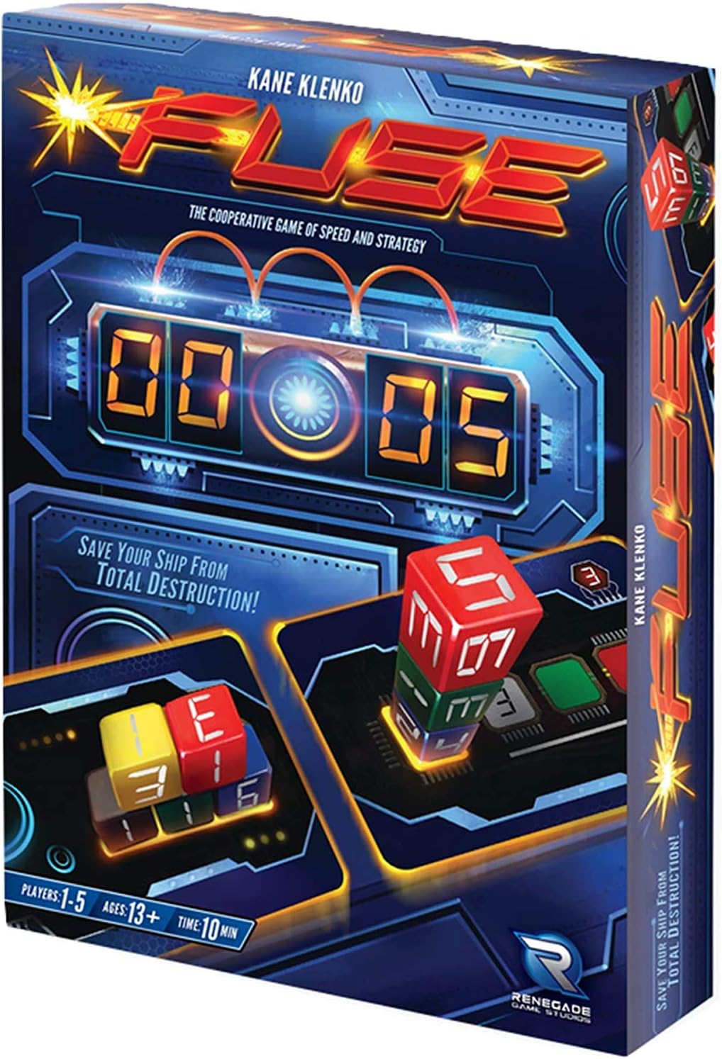 Amazon.com: Renegade Game Studios Fuse Board Game, for Ages 10 ...