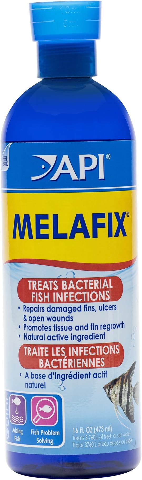 API MELAFIX Freshwater Fish Bacterial Infection Remedy 473 ml Bottle ...
