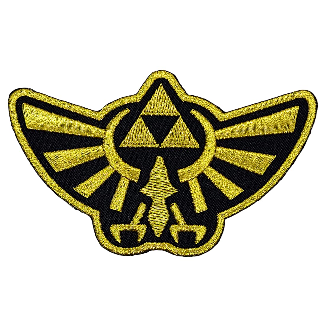 Amazon.com: Legend of Zelda Hyrule Royal Crest Logo Embroidered Patch ...