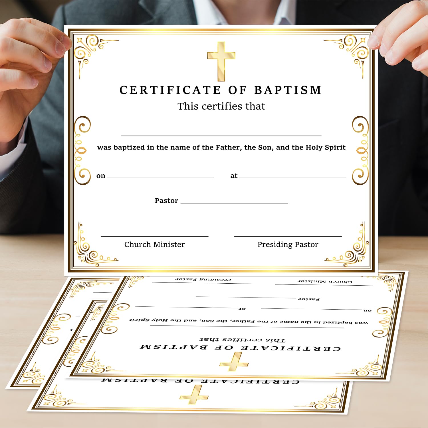 Snapklik.com : Baptism Certificates For Church Baby Dedication ...