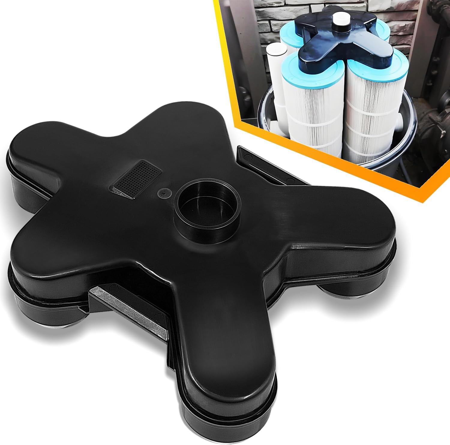 Amazon.com: sixcow R0357600 Cartridge Filter Manifold Top Assembly ...