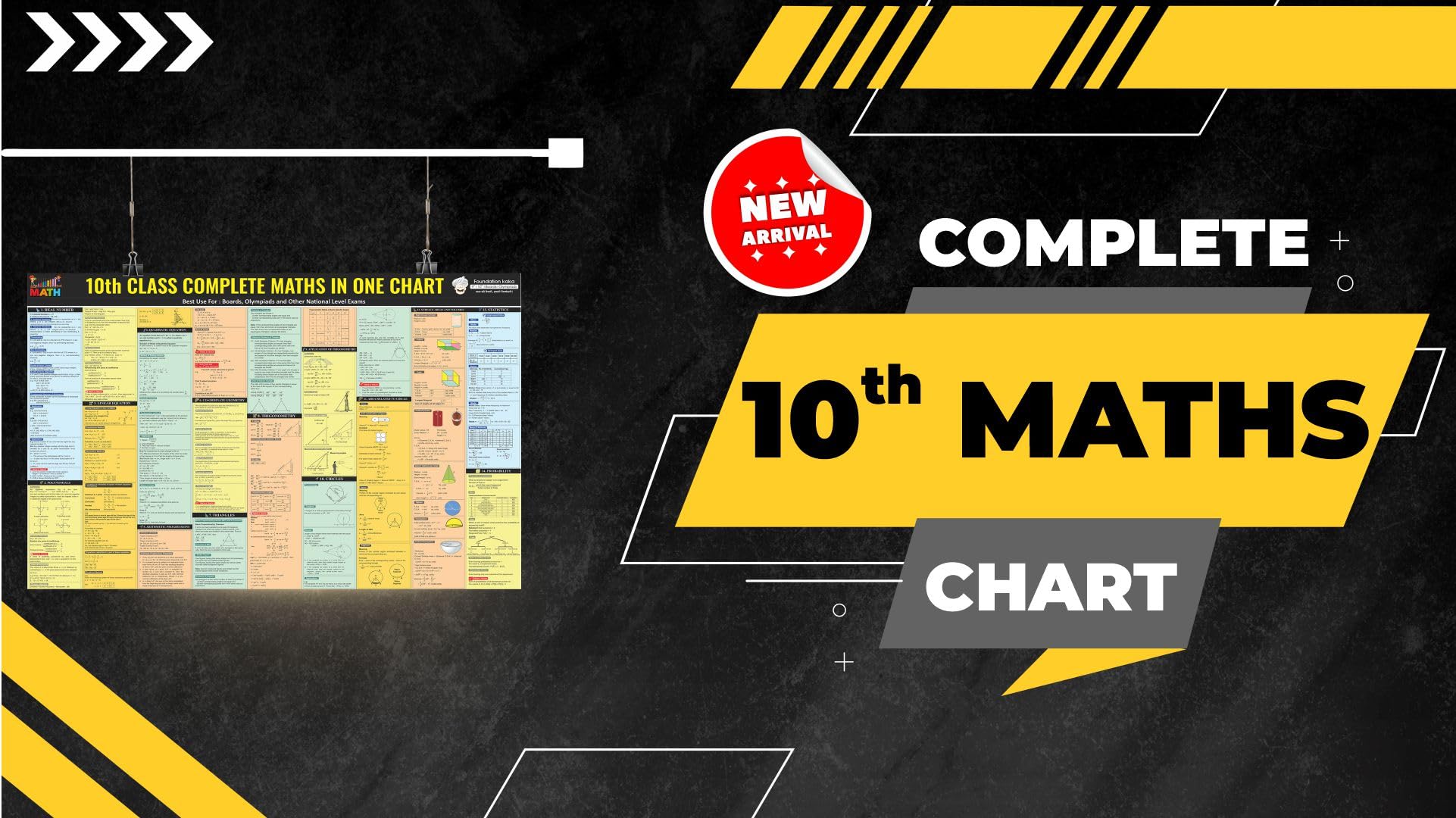 Buy Complete Class - 10th Maths Chart Book Online at Low Prices in ...