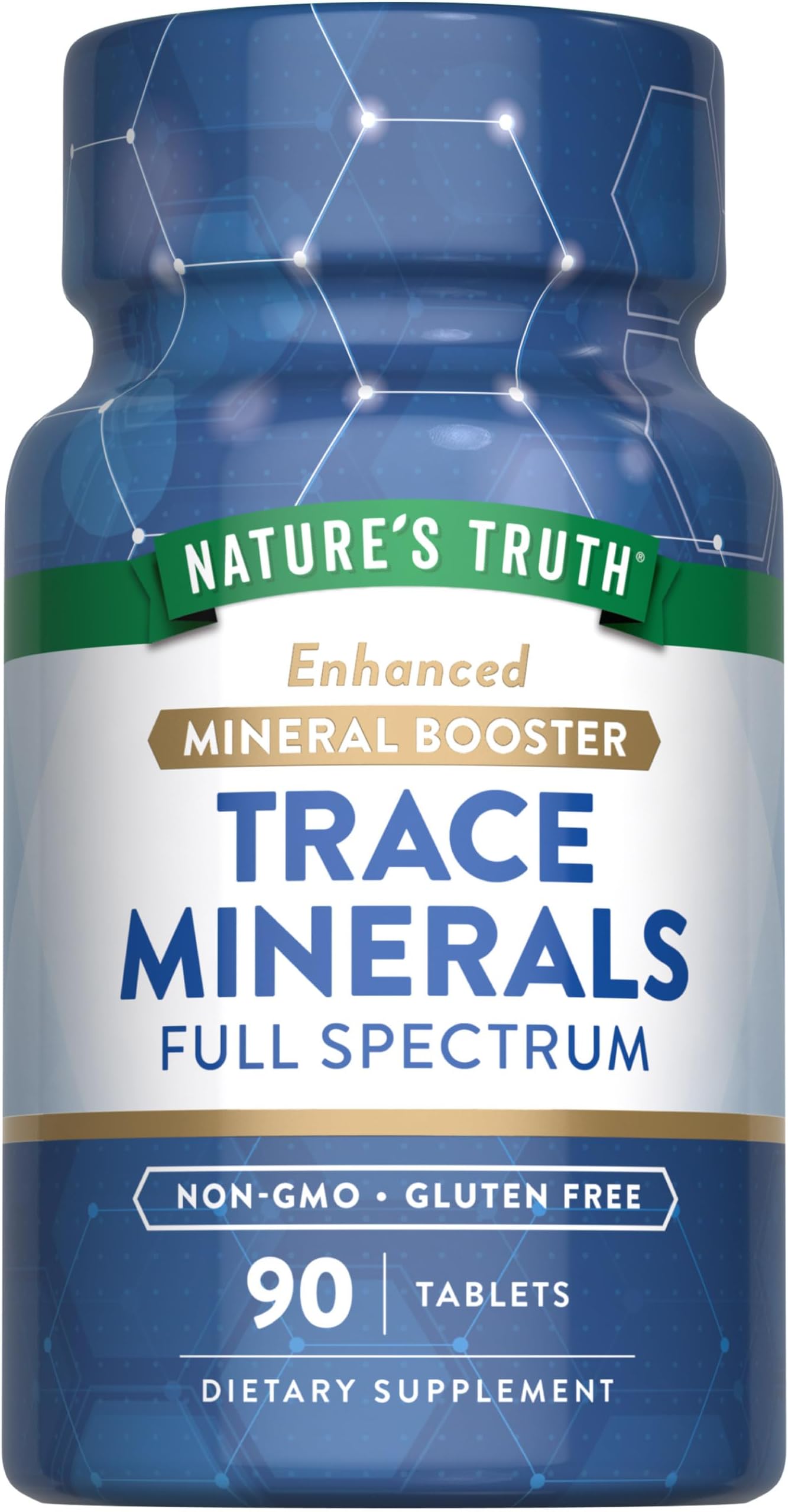 Amazon.com: Carlyle Trace Minerals | 200 Tablets | Full Spectrum Supplement | Non-GMO & Gluten ...