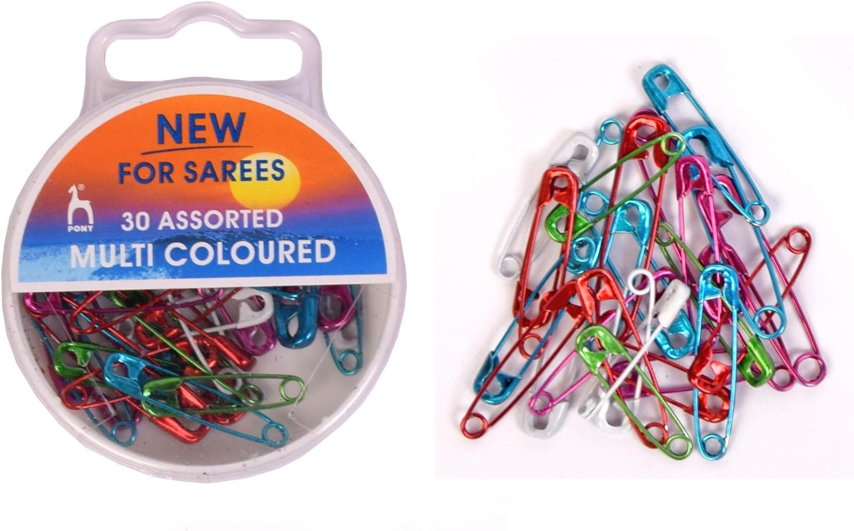 Zeniso® Women Standard Safety Pins, Pack of 100 Safety Pins, Pack in ...