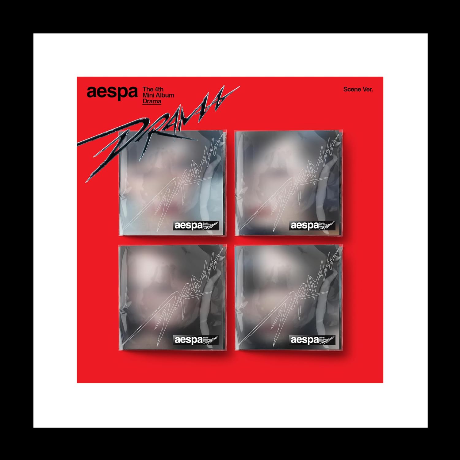 Amazon.com: aespa Drama 4th Mini Album Scene WINTER Version CD+5p ...