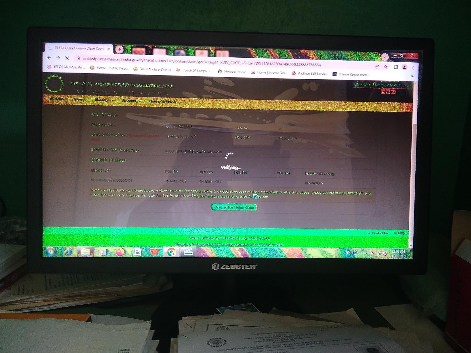 ZEBSTER 19 Inch Led Monitor With Hdmi- Zeb-Ze19Hd (Hdmi+Vga), Black ...