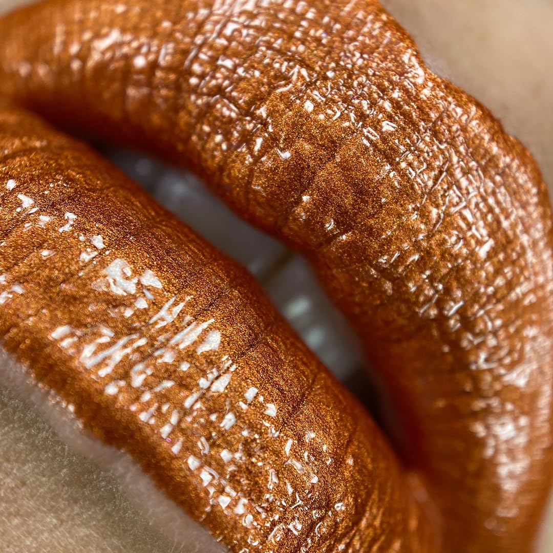 UNICORN SNOT Pintura de labios de metal líquido, pigmento intenso, no ...