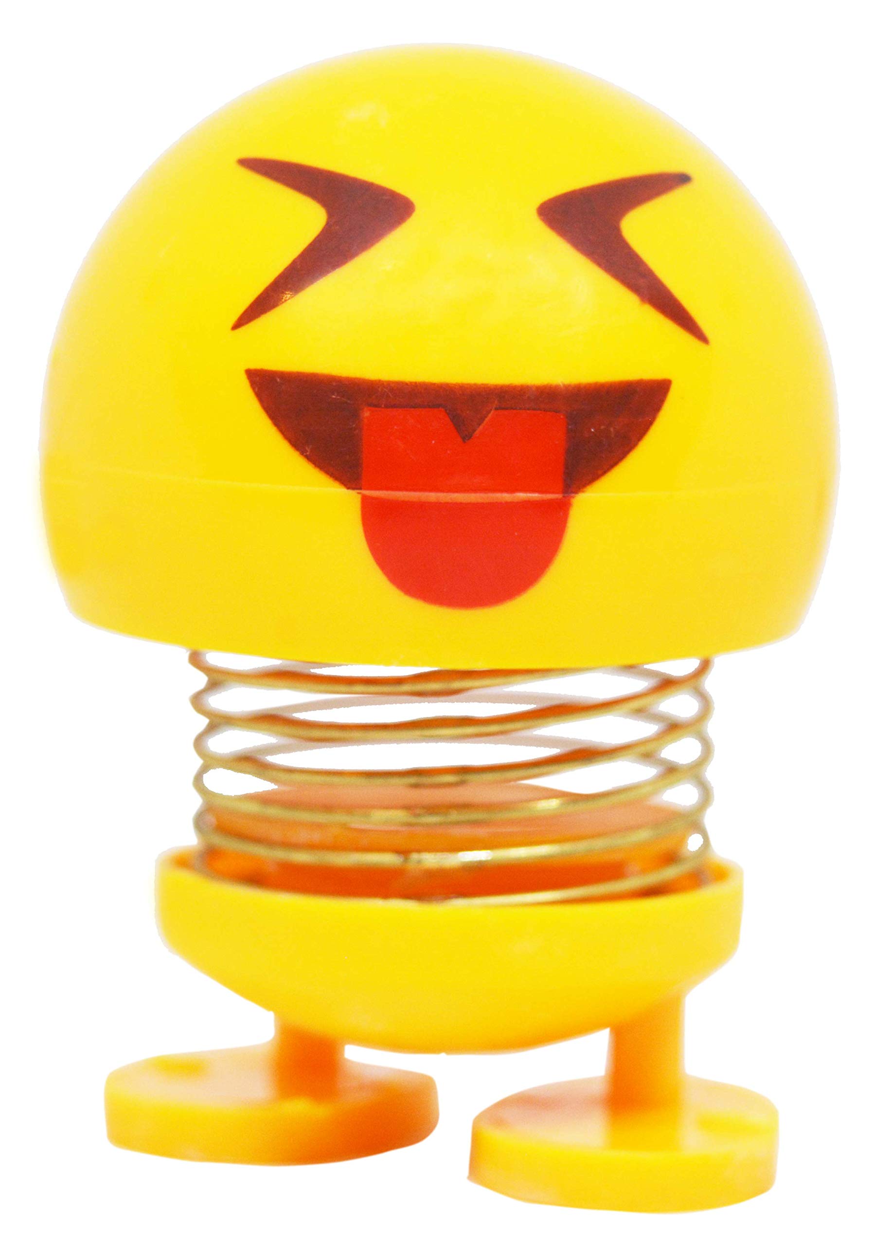 Buy Saubhaya Global Emoji Face Stuck Out Tongue Spring Doll, Cute Emoji ...