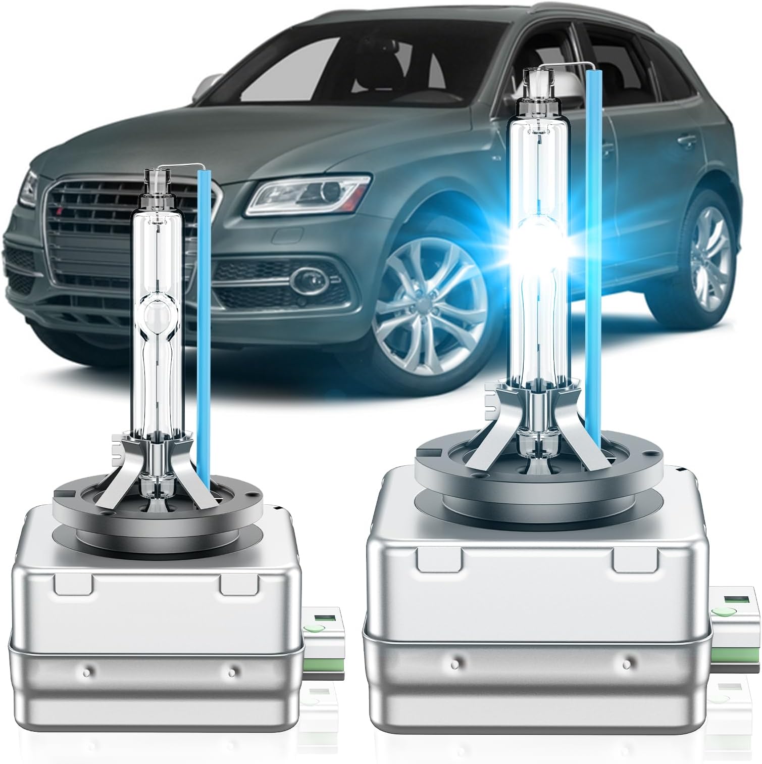 Amazon.com: SENROBO D3S HID Headlight Bulbs Fit for Audi 2014-2017 SQ5 ...