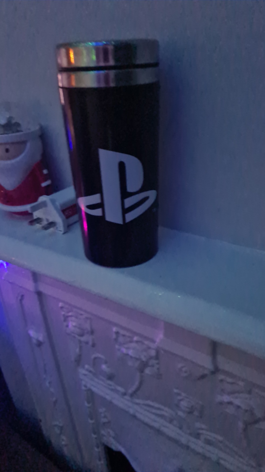 Paladone PlayStation Travel Mug with 450ml Capacity-Insulated Stainless ...
