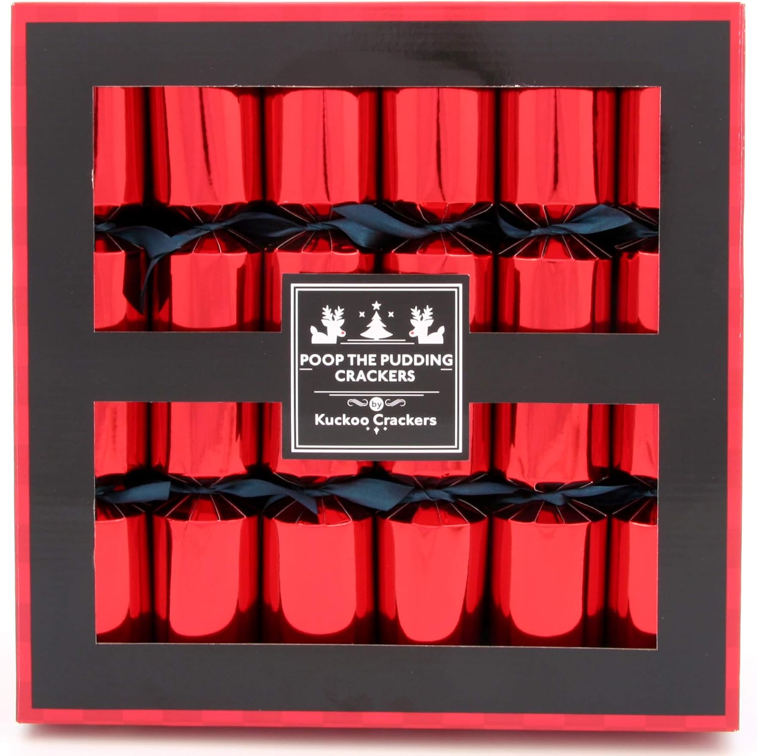 Kuckoo Crackers – 12 x 12-inch Christmas Pudding Game Christmas ...