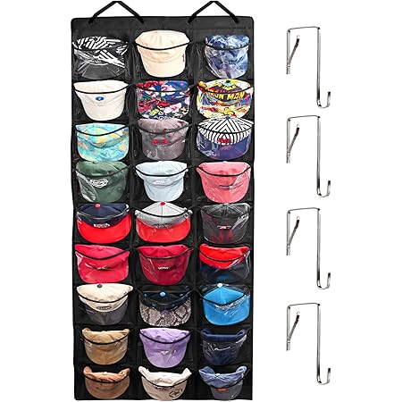 Amazon.com: Perfect Curve Cap Rack36 System – Hat Rack for Baseball ...