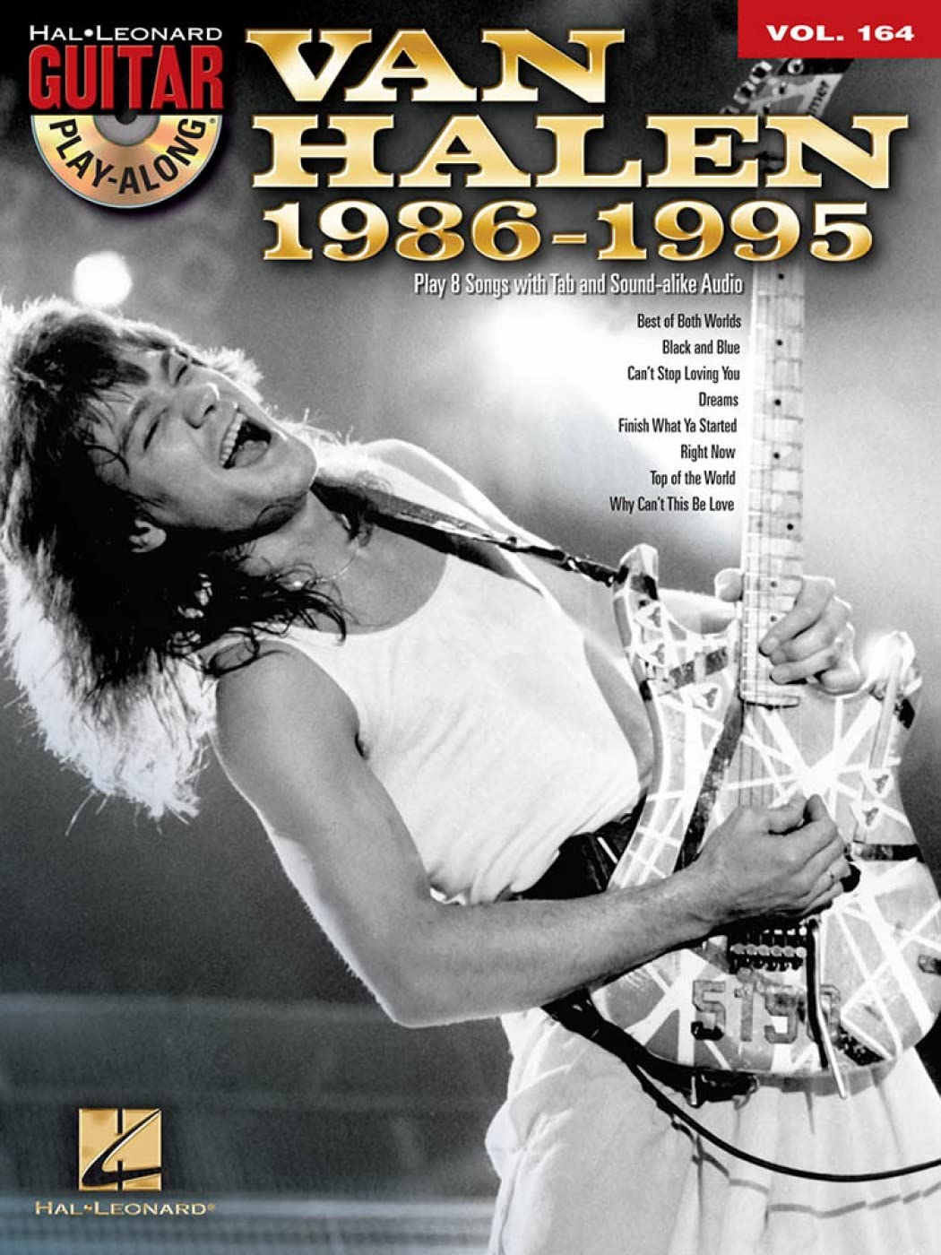 Amazon.com: Van Halen 1986-1995: Guitar Play-Along Volume 164 (Book ...