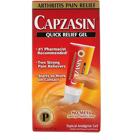 Amazon.com: Capzasin HP Arthritis Pain Relief, Creme - 1.5 oz (Pack of ...
