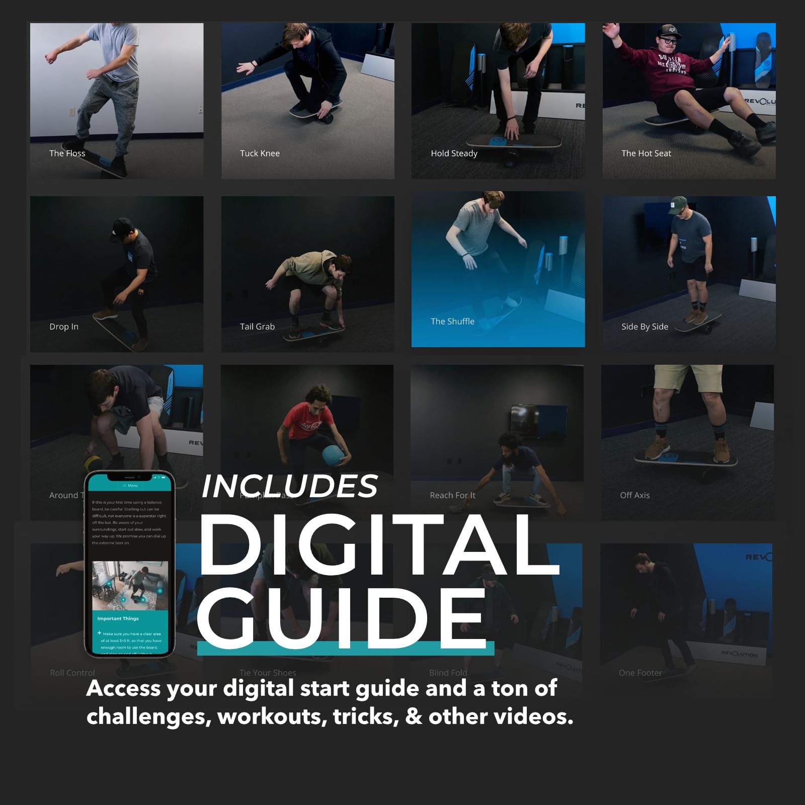 Snapklik.com : Revbalance 101 V2 - Balance Board Sports Trainer