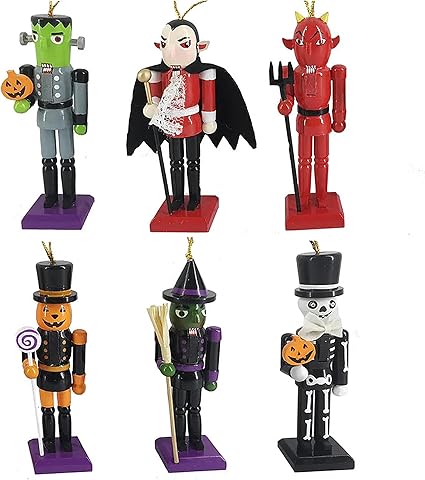 Amazon.com: Nutcracker Ballet Gifts Halloween Tree 5" Ornaments Set ...