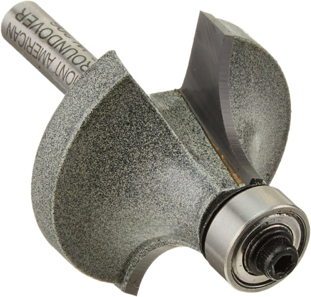 Vermont American 22772 1/2-Inch Carbide Corner Round Router Bit ...