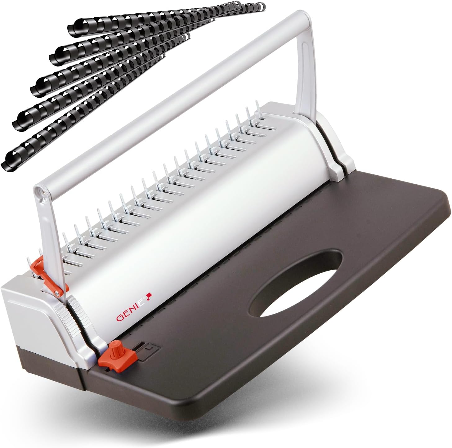 GENIE CB 850 Spiralbindningsenhet, 39 x 26 x 16 cm : Amazon.se ...