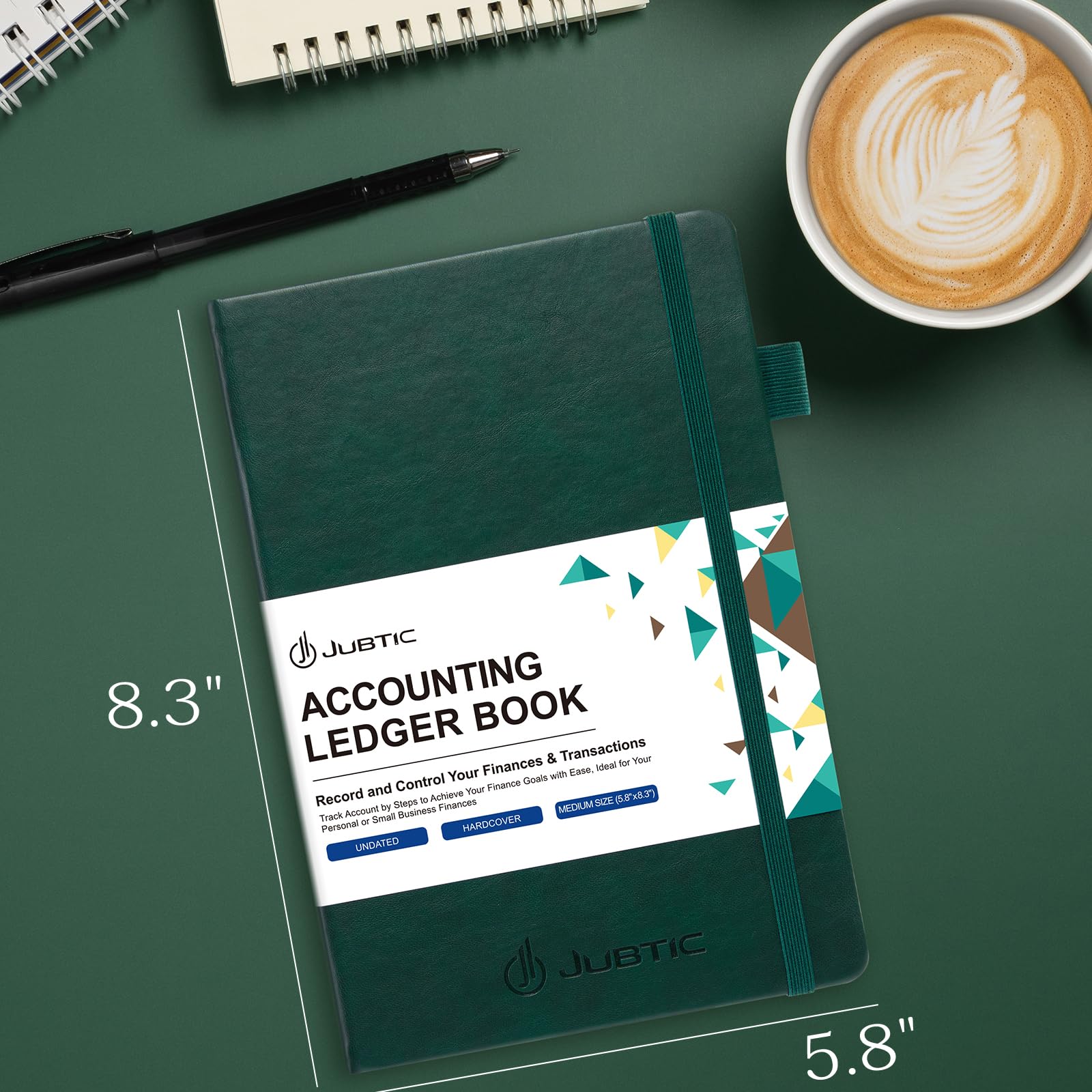 Snapklik.com : JUBTIC Accounting Ledger Book Accounting Log For Small ...