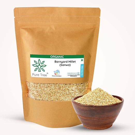 Pure Tree Certified Organic Barnyard Millet | 850 g | Bhagar, Sanwa ...