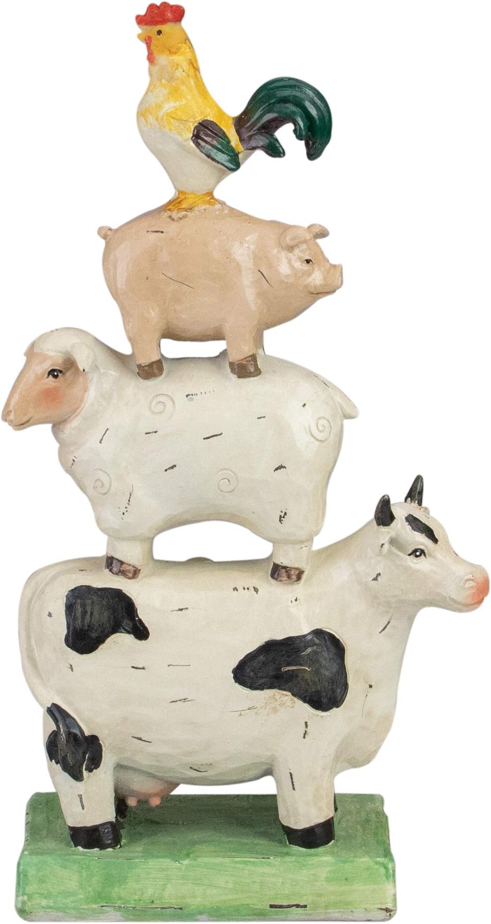 Amazon.com: Hearthside Farmhouse Animal Wood Shelf Sitter Stack - Set ...