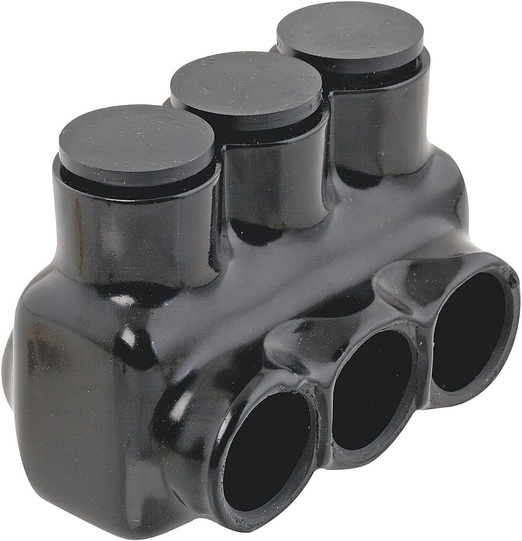 NSI Industries Polaris Black IPL250-3B Insulated Multi-tap Connector 3 ...