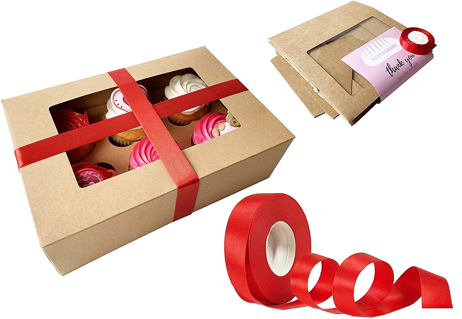 Buy 12pcs 6 hole Cake Box Can Be Inserted Into The Cake Cup Container buy-12pcs-6-hole-cake-box-can-be-inserted-into-the-cake-cup-container