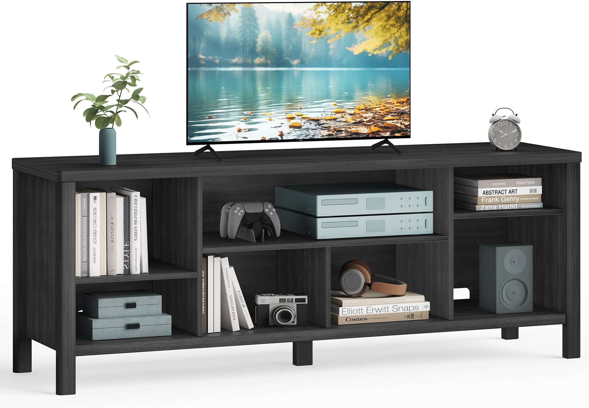 Amazon.com: Panana TV Stand for 70 inch TV, Entertainment Center TV ...